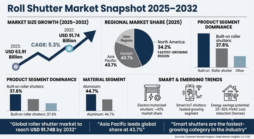 Roll Shutter Industry Report 2026: Market Growth & Key Trends - Talius